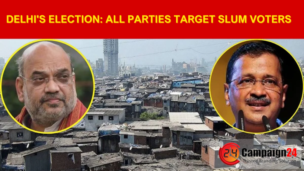 Delhi's Election: All Parties Target Slum Voters